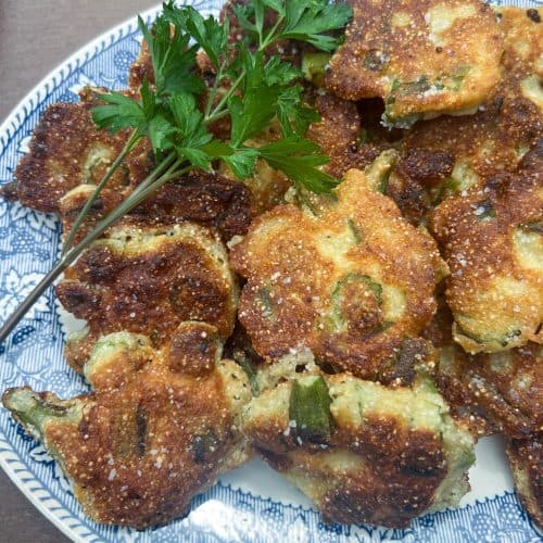 Okra Fritters | Syrup and Biscuits