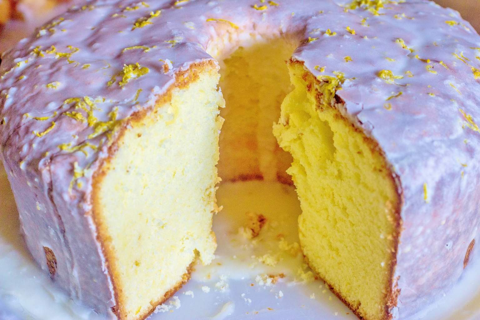 Lemon Pound Cake with Lemon Glaze | Syrup and Biscuits