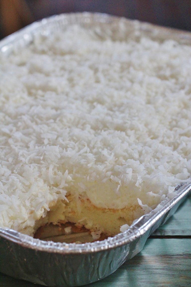 Coconut Sheet Cake | Syrup and Biscuits