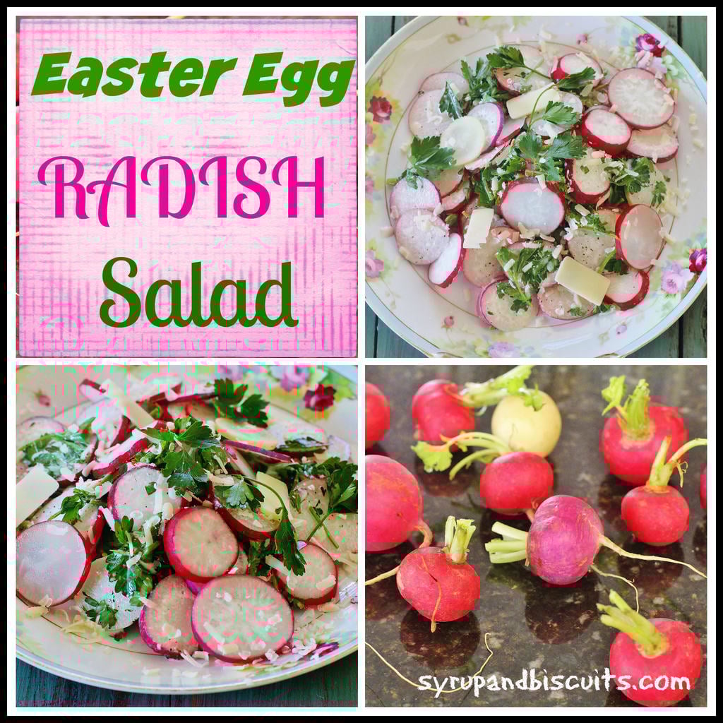 Easter Egg Radish Salad | Syrup and Biscuits