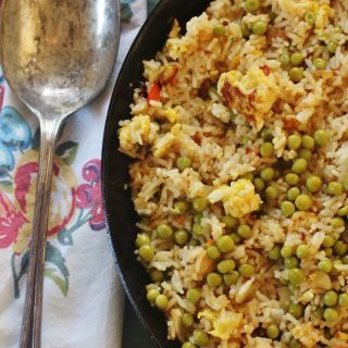 Vegetable Fried Rice | Syrup and Biscuits